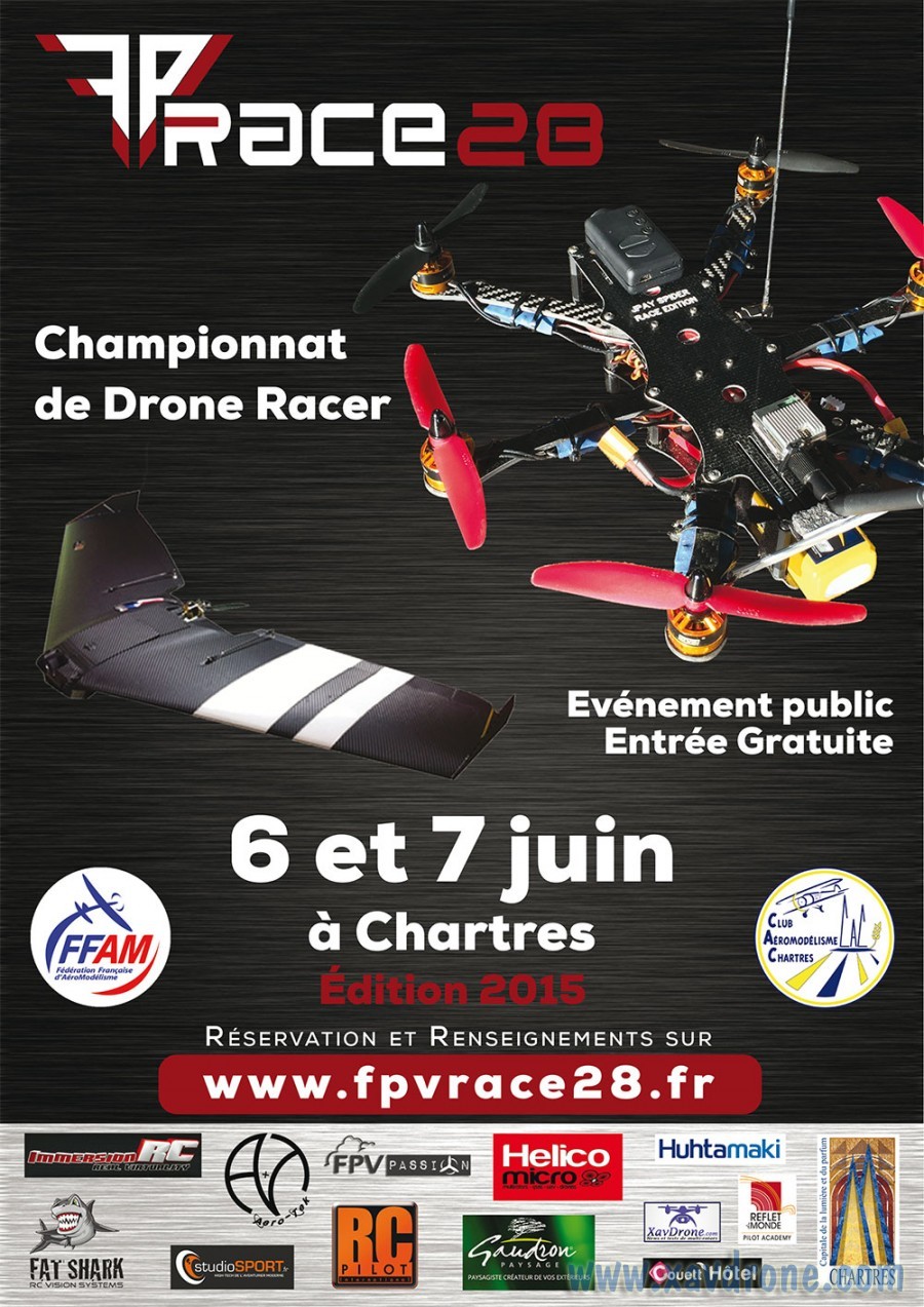 FPV Race 28 : course de drones FPV du côté de Chartres